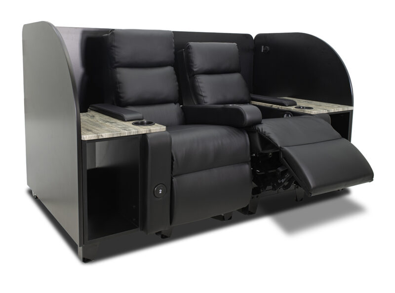 Platinum Privacy Pod Cinema Recliners | Entertainment Supply & Technologies